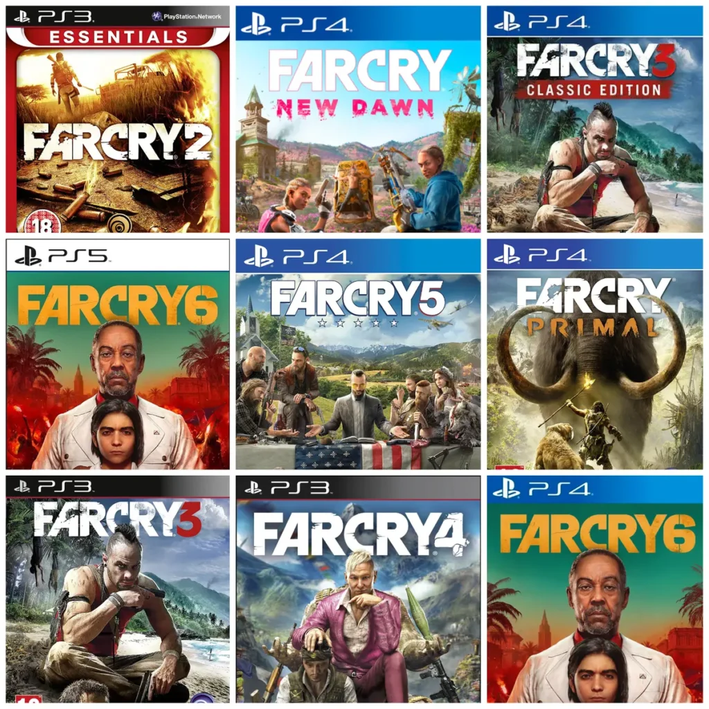 Far Cry: Conheça Todos Os Jogos Da Franquia! - MH1 - Notícias de Games ...