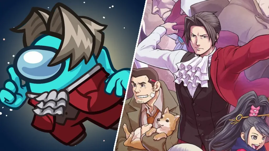 Among Us e Ace Attorney: crossover incrível traz skin grátis de Miles ...